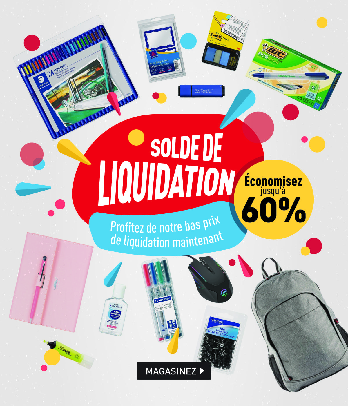 Spécial week-end! Solde de liquidation - 123Encre.ca